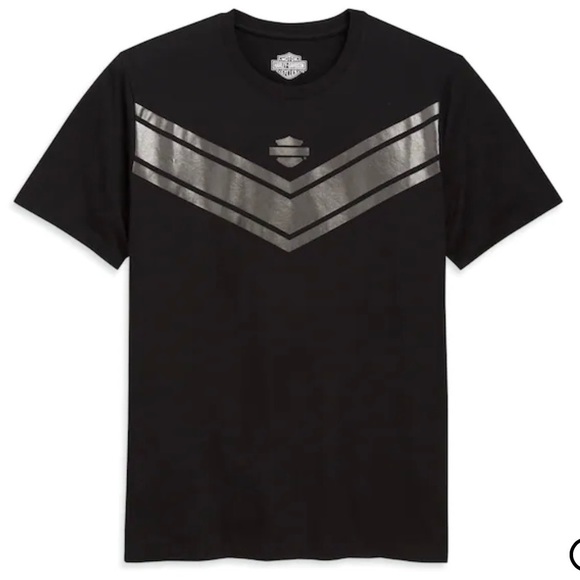 Harley-Davidson | Shirts | Harley Davidson Mens Metallic Graphic Tee ...